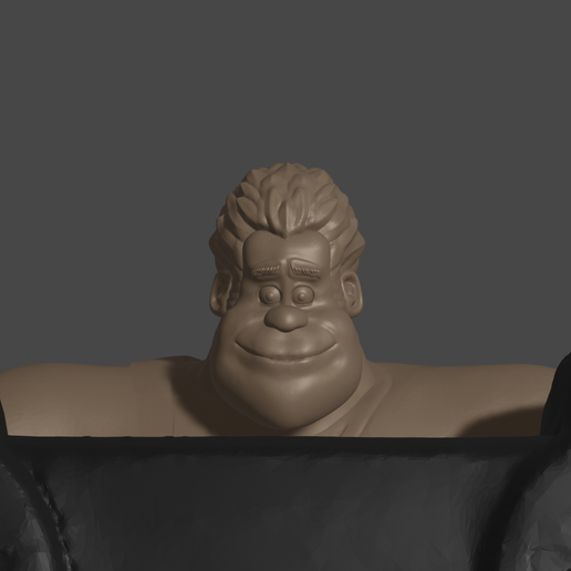 👽 Ralph the wrecker carries PS4・Free STL File for ・Cults