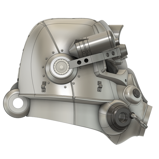 🪖 Fallout 4/76 - t-45 Power armor helmet・ 3D File for 3D printing・Cults