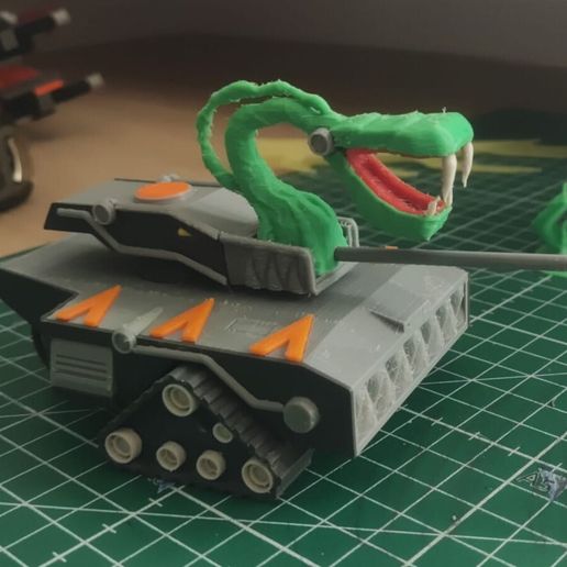 🪖 Terror Tank - Jayce and the conquerors of light・ STL File for 3D ...