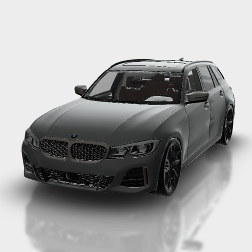 🚗 BMW M340i Touring 2020・ STL File for 3D printing・Cults