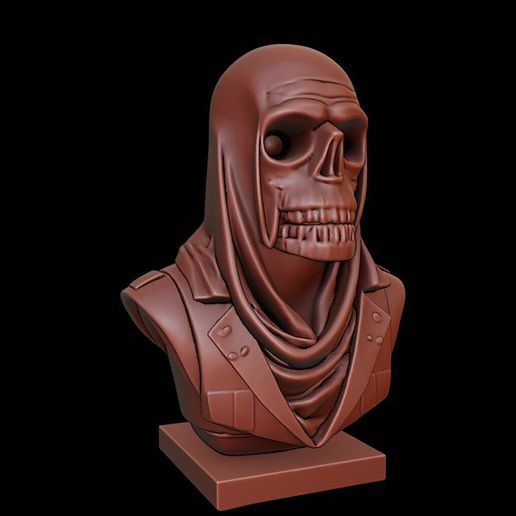 3D file Ghost Beast Bust 👻 ・3D printable model to download・Cults