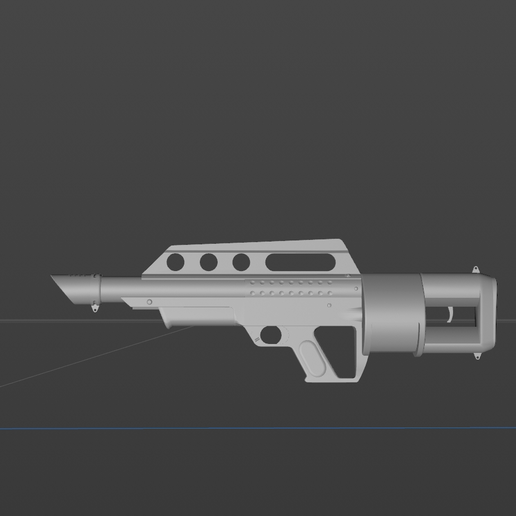OBJ file Jackhammer Shotgun-1 Digital Model 🗺️ ・3D printing template to download・Cults