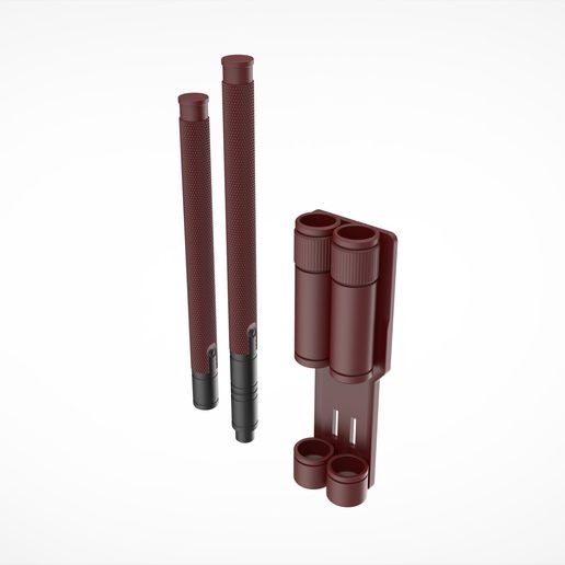 ♣️ Billy Clubs+Holster from the Daredevil Born Again 2025・ STL File for ...