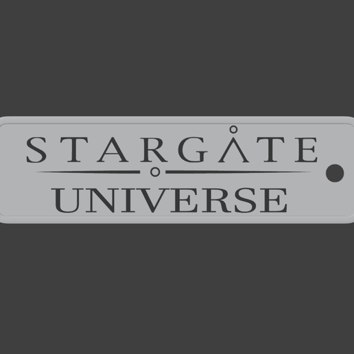 STL file stargate PERFORATED PLATE SG UNIVERSE FOR KEY DOOR 🔑 ・3D print ...