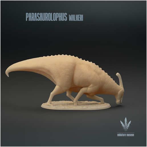 3D file Parasaurolophus walkeri : Feeding 🦎 ・3D print design to ...