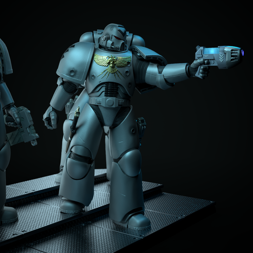 🗿 Astartes Retributor squad (Mini version)・Free STL File for 3D ...