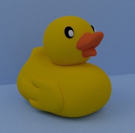 STL file Rubber duck - simple model 🦆 ・3D printable model to download・Cults