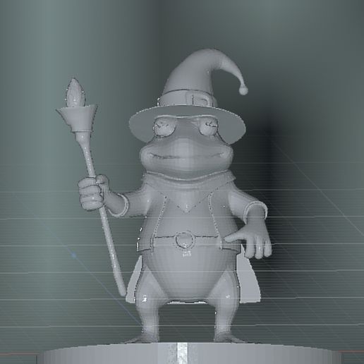 Fichier STL Wizard frog 2 🐸 ・Idée pour impression 3D à télécharger・Cults