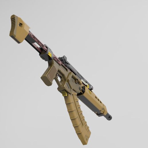 🔫 Militech M251S Ajax・ 3D File for ・Cults