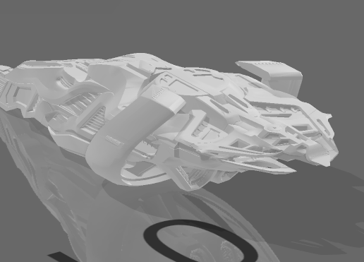 🖖 STO - Vulcan - T'Pau-class Scout Ship・Free STL File for 3D printing・Cults