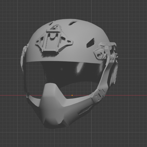 💂 Galvion Caiman Mandible Guard・ STL File for 3D printing・Cults