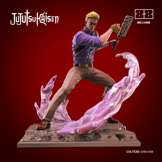 🎨 Nanami Kento - Jujutsu Kaisen・ STL File for 3D printing・Cults