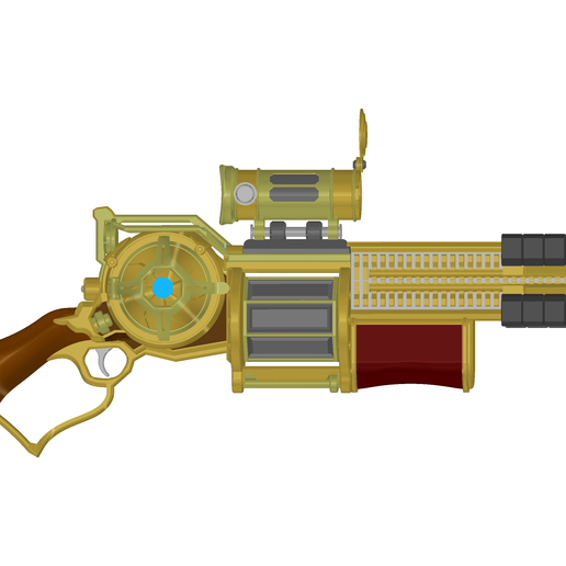 📱 Caitlyn Hextech Railgun Rifle Season 2 Act 3 Arcane | Arcane Cosplay ...