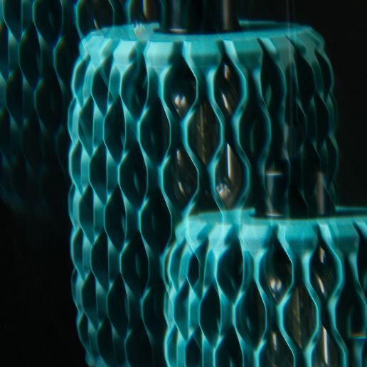 🔦 Chain Pendant Lamp by MODERN MACHINE・ STL File for 3D printing・Cults