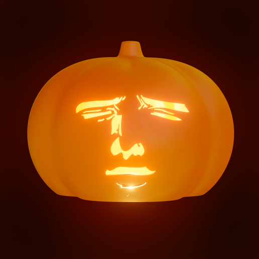 🎃 Pumpkin Meme Light Box - Halloween Decoration with Funny Expression ...