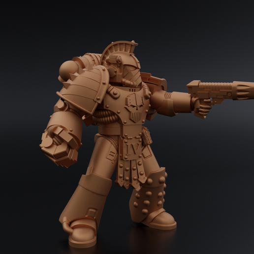 ♟ The Iron Triumvirate PRESUPPORTED・Free 3D File for 3D printing・Cults