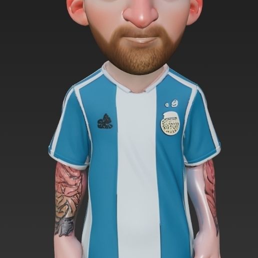 ⚽ Soccer Legend Mini - Stylized Football Player・ 3D File for 3D ...