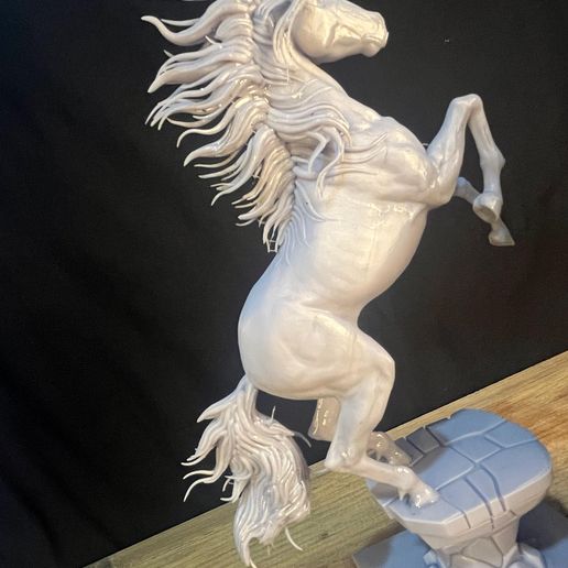 🐎 Realistic Horse Figurine – 3D Printable STL Model – Animal Statue for ...