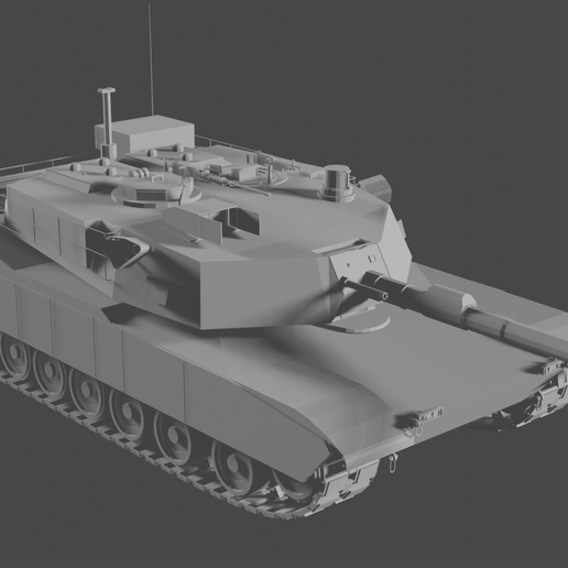 🪖 The Abrams tank・ 3D File for 3D printing・Cults