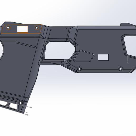 🔌 Taser・ STL File for 3D printing・Cults