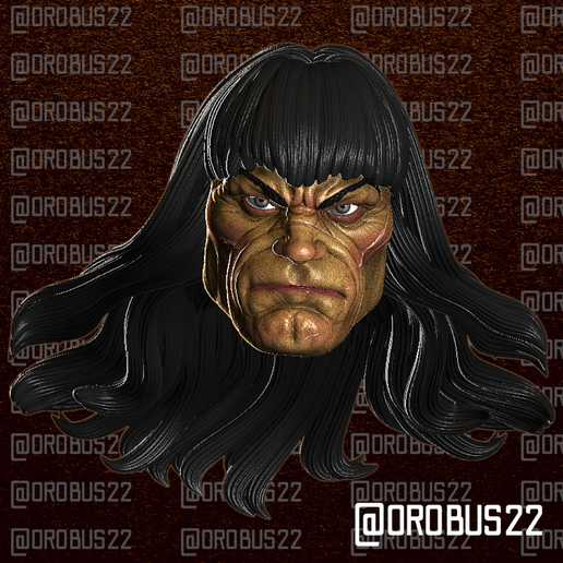 Archivo STL CONAN 🎨 ・Modelo para descargar y imprimir en 3D・Cults