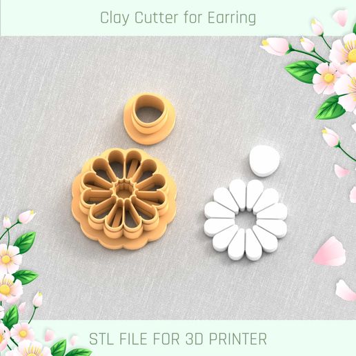📁 Polymer Clay Cutters Stl File・Free 3D File for 3D printing・Cults