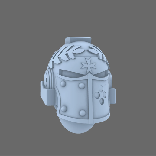 🛰 Space Templar Champion Type Helmets・ STL File for 3D printing・Cults