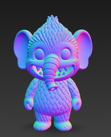 🐘 Labubu Elephant Custom Figure・ STL File for 3D printing・Cults