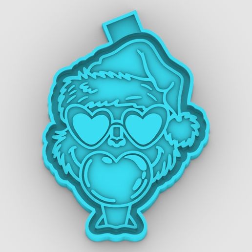 🪔 Grinch Bubble Gum - freshie mold - STL for silicone mold・ STL File ...