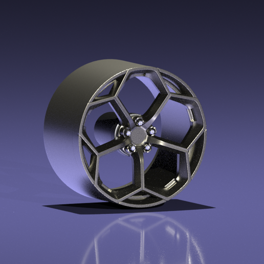STL file Lambo Wheel 🛞 ・3D printing template to download・Cults