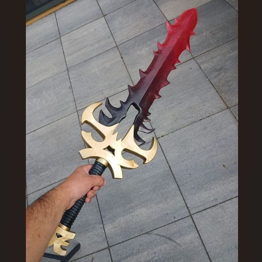 🗡️ Sword - Warhammer Demon Blade・Free 3D File for ・Cults