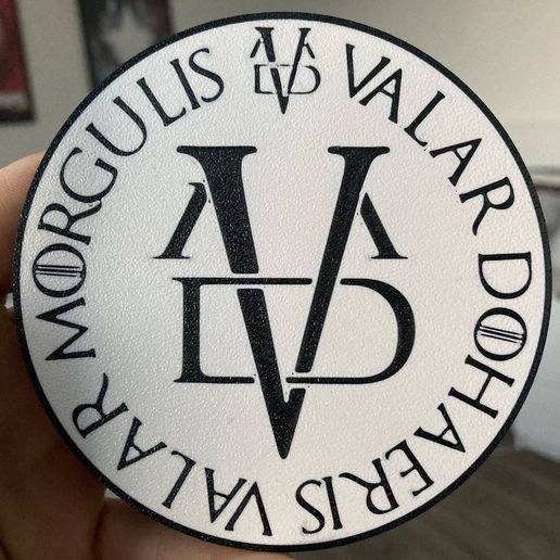 STL file GoT Valar morgulis coaster 🚩 (3MF)・3D printable design to ...