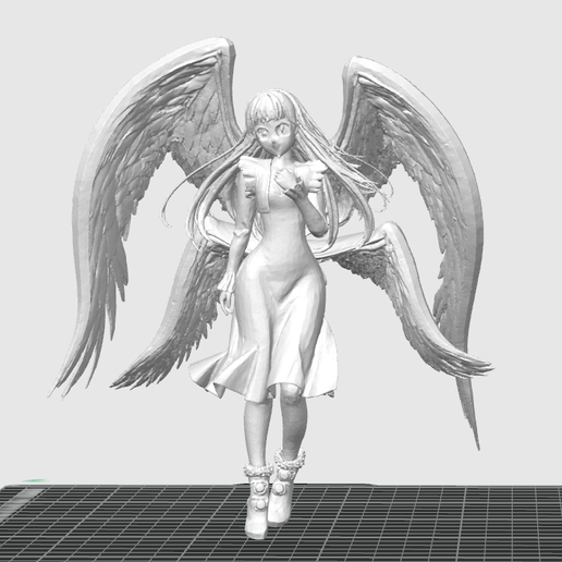 👼 Elizabeth angel fan art・ STL File for 3D printing・Cults