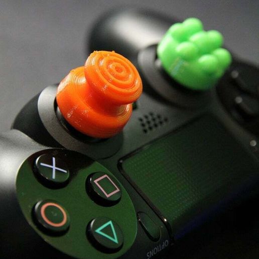 🥷 PS4 Thumbstick Mods・Free STL File for ・Cults