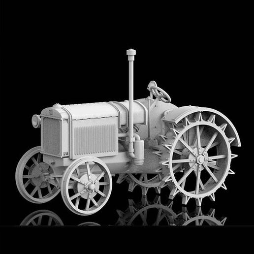 🚜 tractor・ STL File for ・Cults