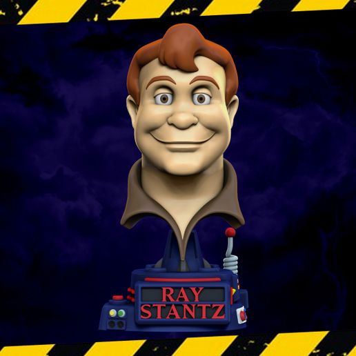 🎨 Real Ghostbusters Ray Stantz Fan Art Bust・ 3D File for 3D printing・Cults