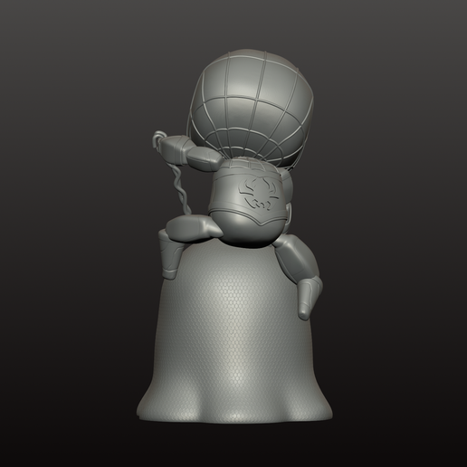 🤖 Miles Morales in Astro Bot Style – 3D Printable Figure. Fan sculpt ...