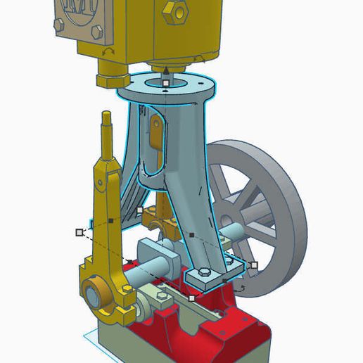 😤 Stationary Steam Engine G-Scale (1:24)・ STL File for 3D printing・Cults