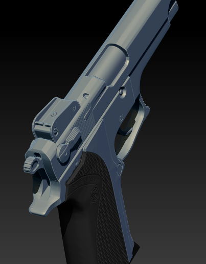 🔫 Smith & Wesson 5906・ STL File for ・Cults