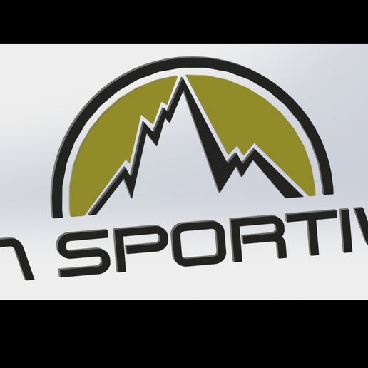 ⚽ La sportiva LOGO・ STL File for 3D printing・Cults