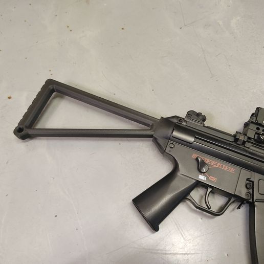 🔫 MP5 STOCK・ STL File for 3D printing・Cults