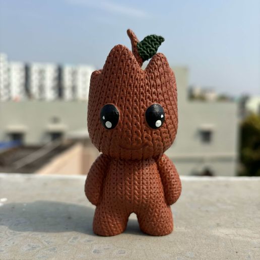 3D file Knitted Groot 👾 ・3D printing design to download・Cults