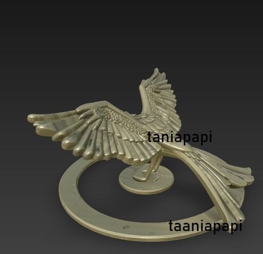 🧸 Mockingjay wall decoration・ STL File for 3D printing・Cults