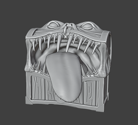 👹 Mimic monster miniature・ STL File for 3D printing・Cults