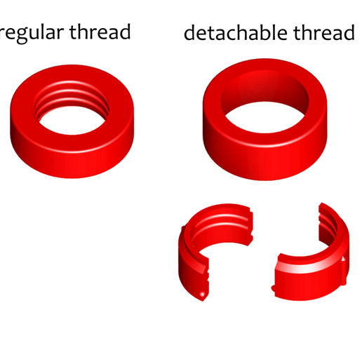 🍾 Ceramic bottle thread moulder・ STL File for 3D printing・Cults