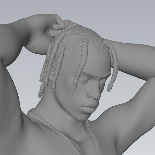 👫 Travis Scott 194・ STL File for 3D printing・Cults
