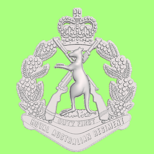 📛 RAR Skippy Badge・ STL File for 3D printing・Cults