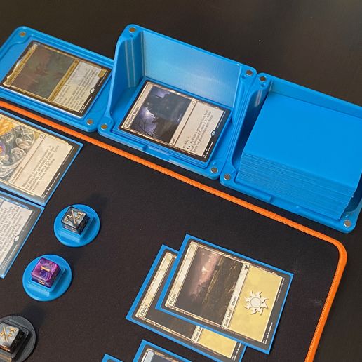 📦 Commander Deck Box and Trays for Magic the Gathering, Pokemon, or any ...