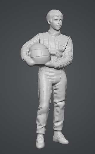 🏎️ Driver・ STL File for 3D printing・Cults