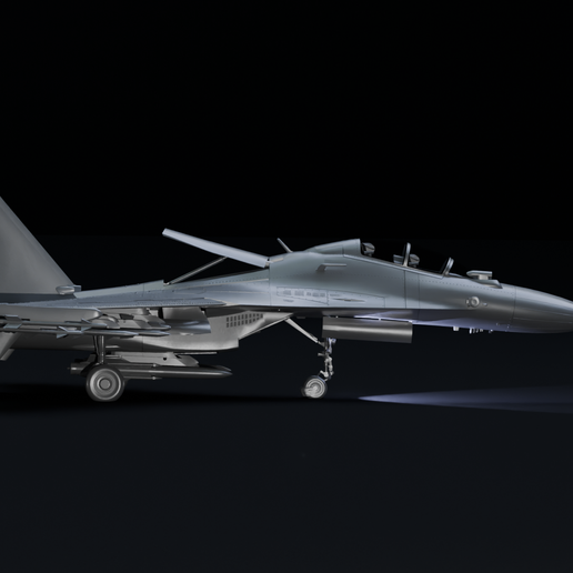 🪖 Chinese Shenyang J16 Strike Fighter・ STL File for 3D printing・Cults